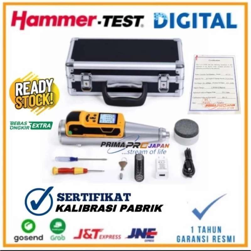 Promo Hammer Test Digital Hammer Test Beton Digital Ht225d Alat Uji ...
