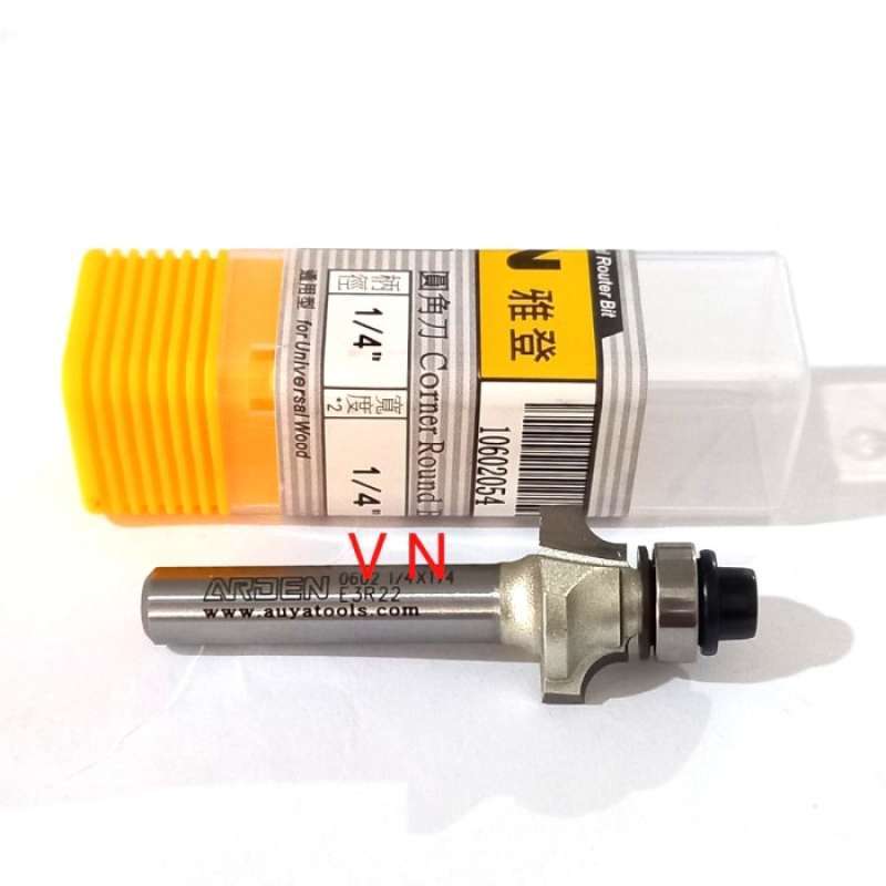 Promo Mata Router/Profil Round Over Bit 3 mm ( 1/4×1/4×R 3.2mm ) ARDEN ...