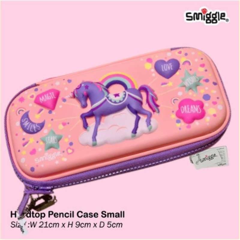 Jual Smiggle Pencil Case/smiggle Hardtop Pencil Case - Unicorn Di ...