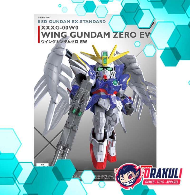 Jual BANDAI Plamo SD Gundam Ex-Standard Wing Gundam Zero EW 004 di Seller Drakuli Games Official ...