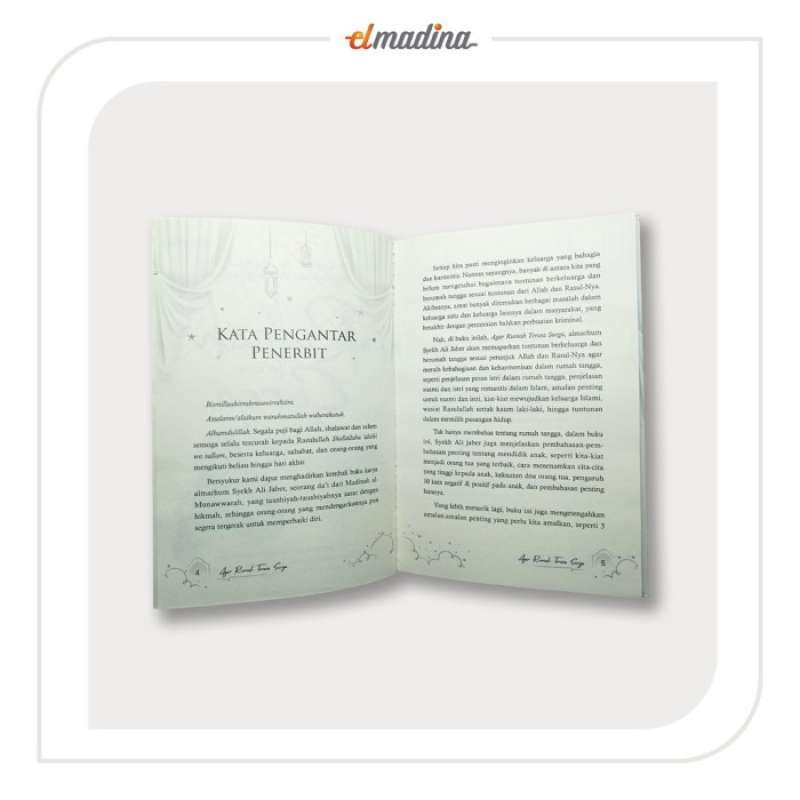 Promo Agar Rumah Terasa Surga Karya Syekh Ali Jaber Penerbit Elmadina Diskon 23% di Seller ...