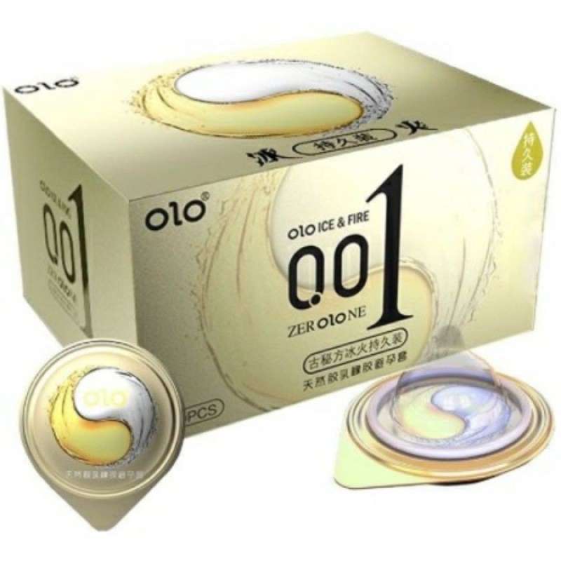 Promo Condom DB Gold Box | OLO Zero One 0.01 mm Condom (isi 10 pcs) Diskon 33% di Seller ...