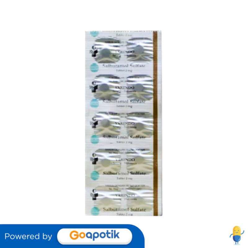 Jual SALBUTAMOL YARINDO 2 MG STRIP 10 TABLET di Seller Apotek Arra ...