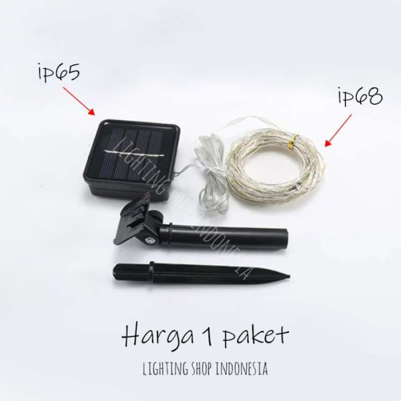 Promo PROMO - H604 LAMPU STRIP KOLAM TAMAN TANCAP IP68 SOLAR CELL LED WATERPROOF DIY Diskon 50% ...