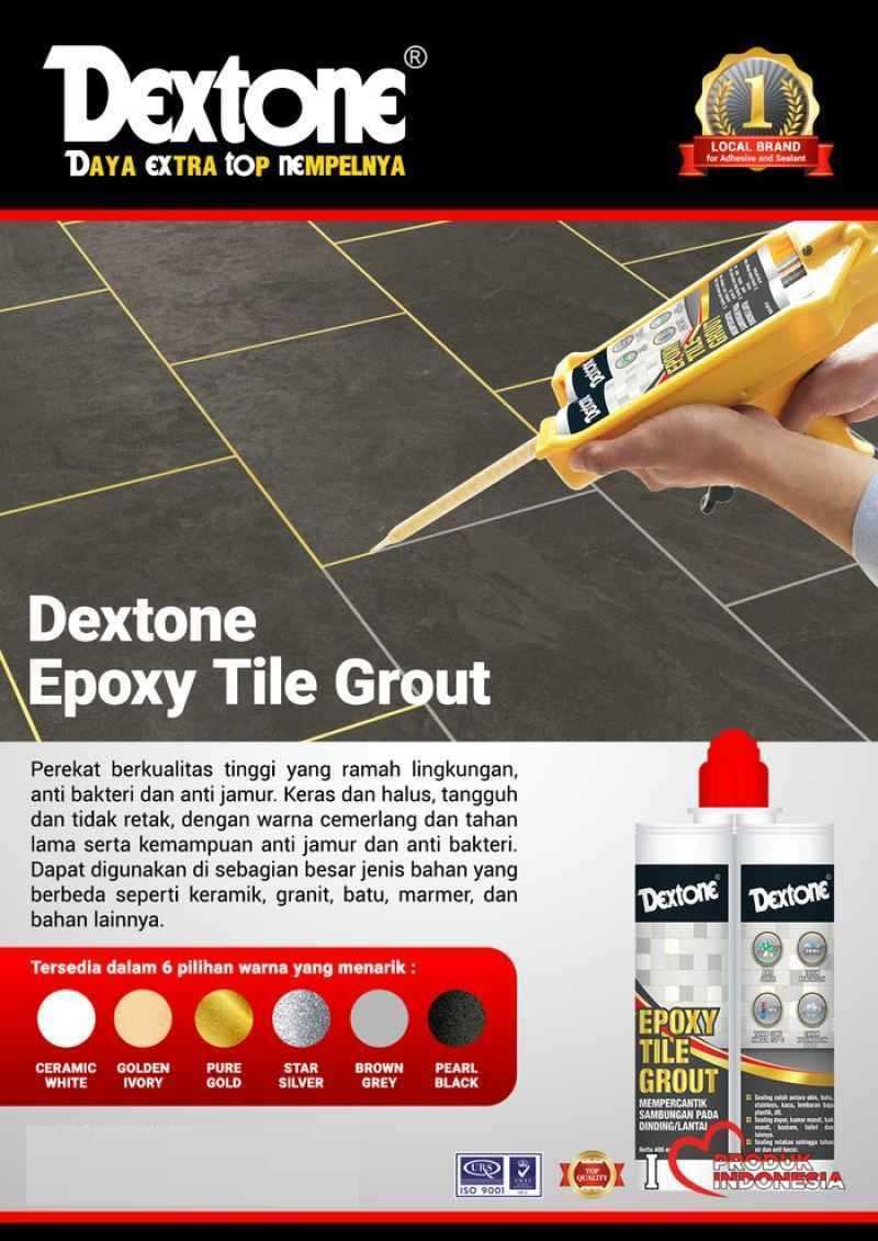 Promo Dextone Epoxy Lem Nat Kramiktile Grout 400 Ml - Brown Grey Diskon ...