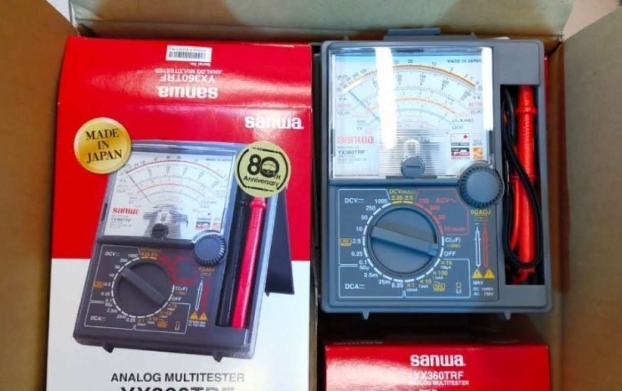 Promo MULTITESTER MANUAL SANWA YX360TRF YX 360 TRF -TOKOSEPULUH10 ...