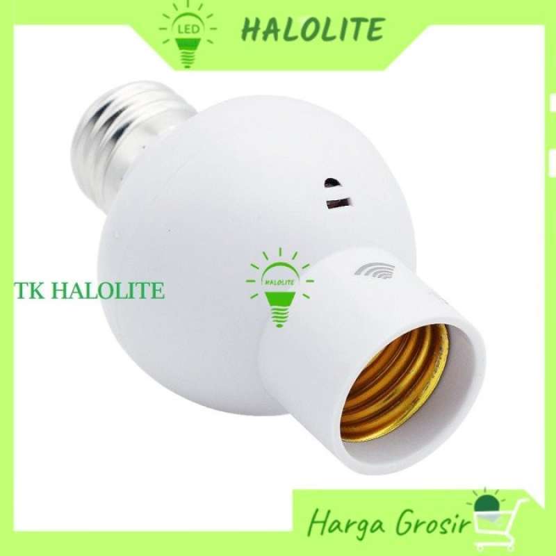 Promo FITTING LAMPU E27 WIRELESS DENGAN SENSOR SUARA DAN REMOTE ...
