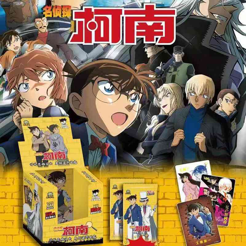 Promo Kartu Anime Detective Conan 1 Box 120 Pack / Photocard Detective ...