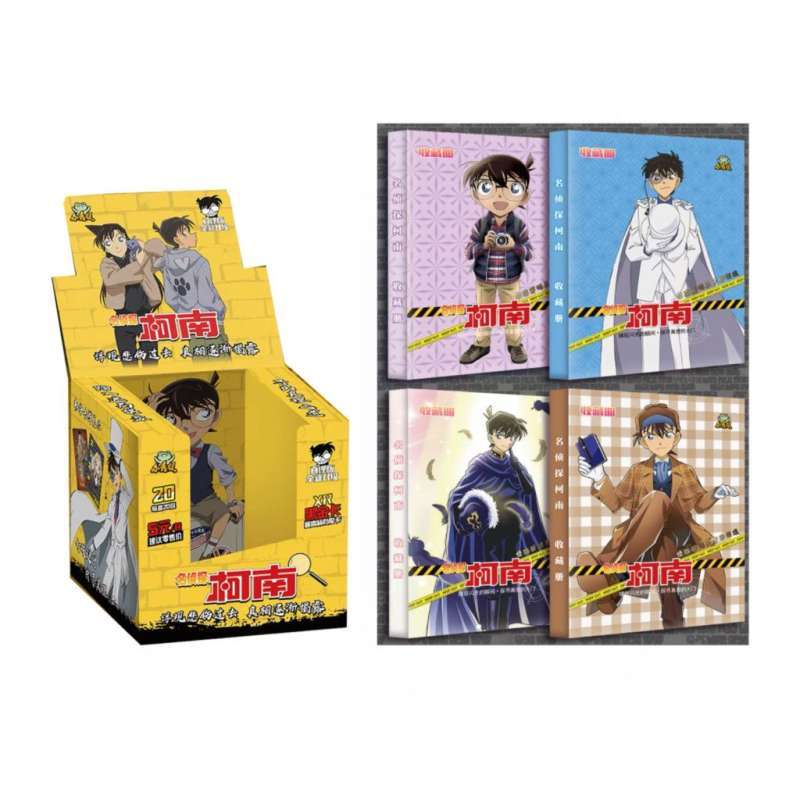 Promo Kartu Anime Detective Conan 1 Box 120 Pack / Photocard Detective ...