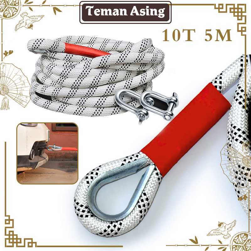 Promo Tali Derek Mobil 10 Ton / 5 Meter Car Rescue Traction Rope ...