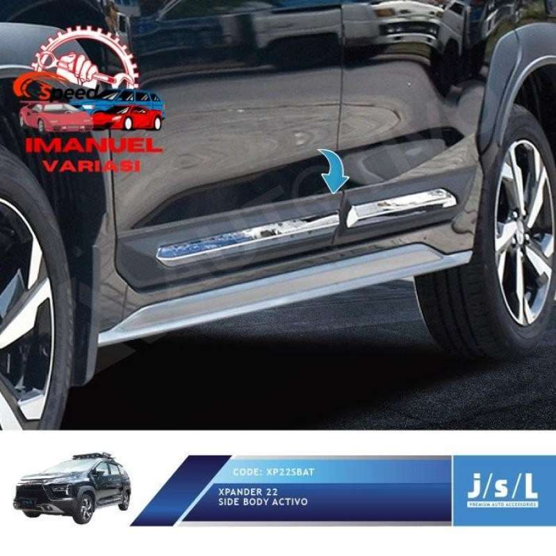 Jual new!! Xpander 2022 List Body Pintu JSL Side Body Molding Activo di ...