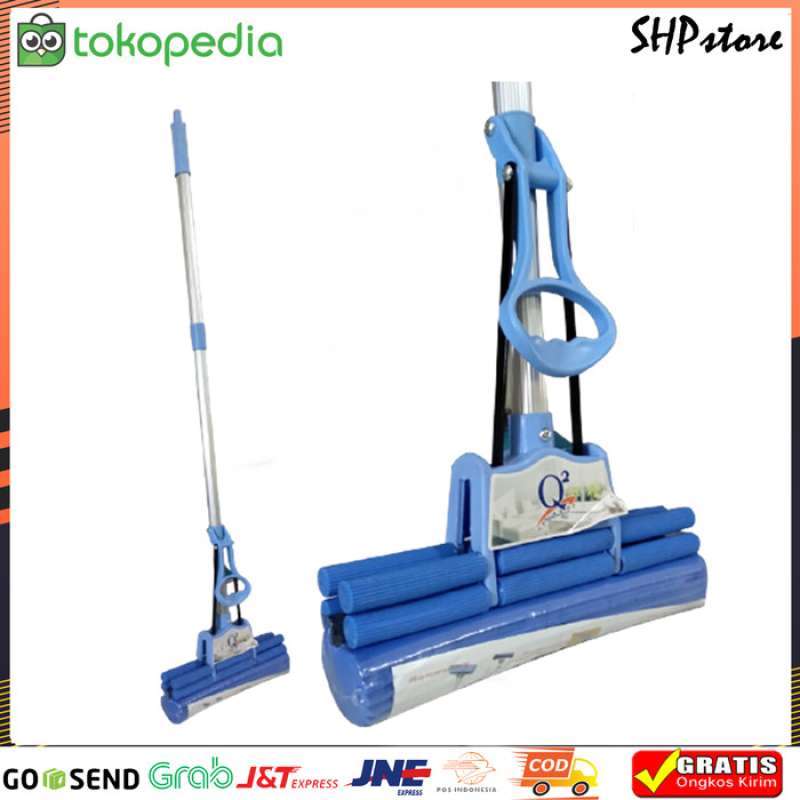 Jual Alat Pel Lantai Pel Sodok Busa Keras Q2 Pembersih Lantai di Seller ...