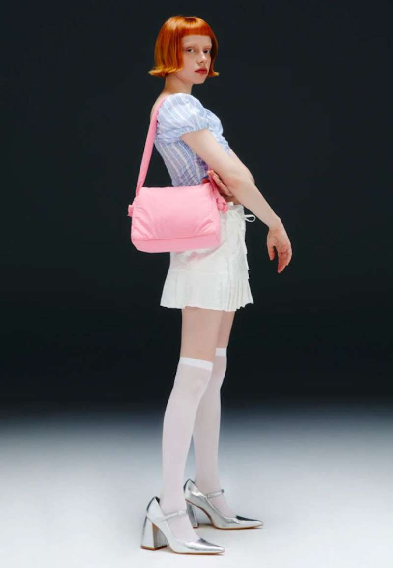 Promo GENTLE WOMAN Florina Puffer Shoulder Bag Pink Diskon 20% di ...
