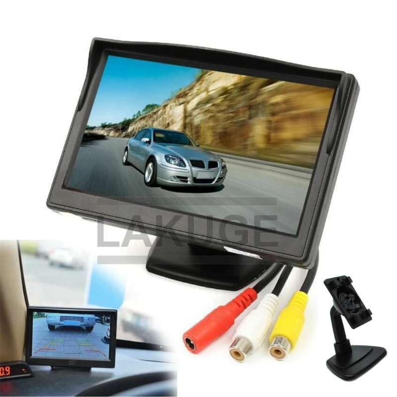 Promo Monitor Sensor Parkir Mobil Rear View 5 Inch TFT LCD Digital ...