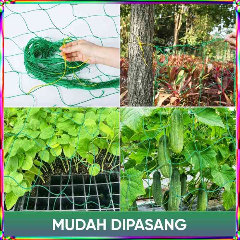 Promo Baru Jaring Tanaman Pendukung Taman/Kebun/Dinding Rajutan ...