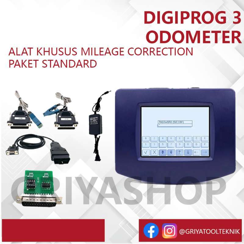 Jual DIGIPROG 3 FULL Set Odometer programmer, Mileage Correction di Seller Griyashop - Duren ...