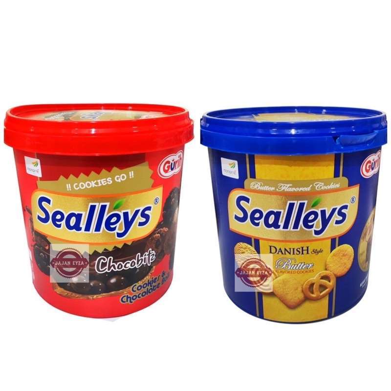 Promo Sealleys Bucket Butter Cookies Chocolate Balls 300G Diskon 18% di ...