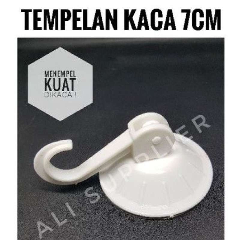 Jual Gantungan baju di kaca model vacum Kop Kaca cop Besar / Tempelan ...