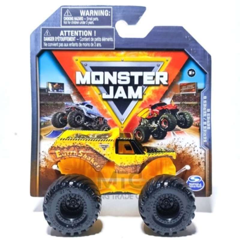 Promo MONSTER JAM SPIN MASTER SKALA 1:70 HOT WHEELS - - Earth Shaker ...