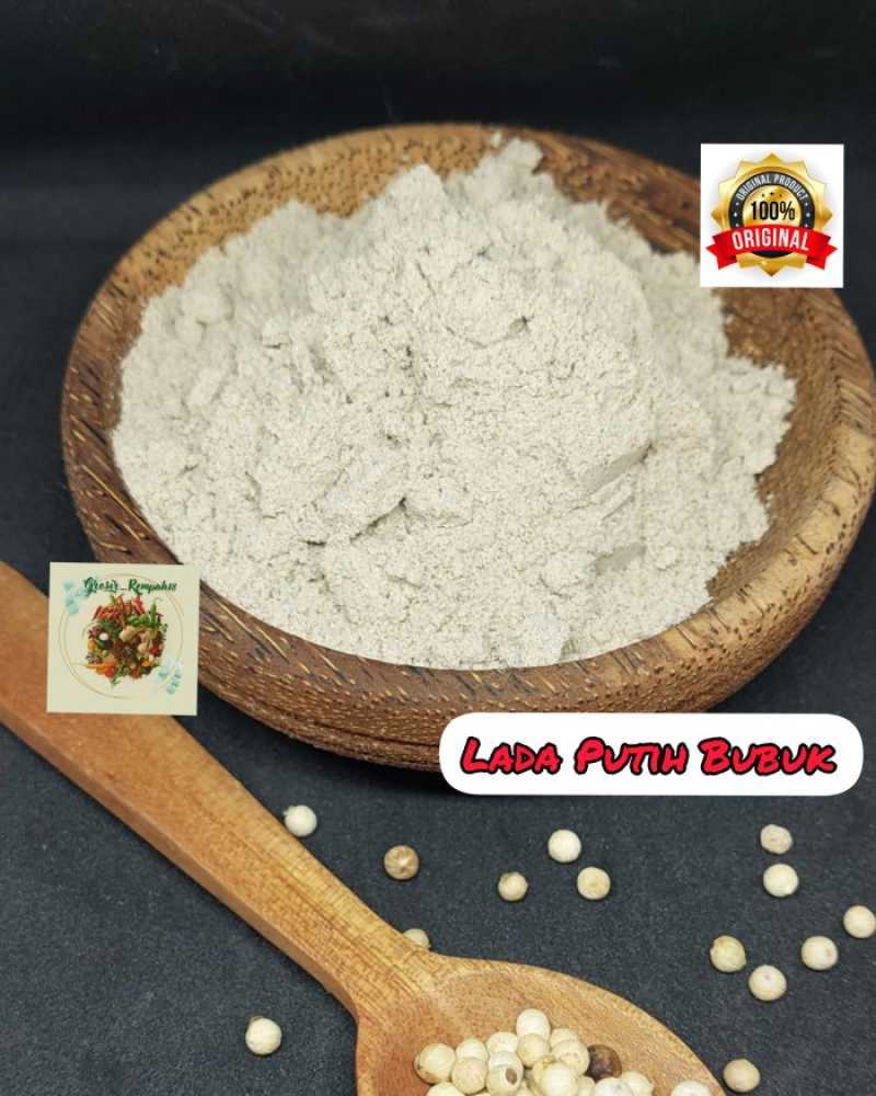 Promo Lada putih bubuk 1kg / white pepper powder Diskon 33% di Seller ...