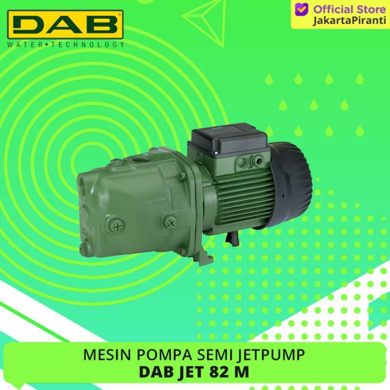 Promo POMPA SEMIJET DAB JET 82 M - POMPA SEMI JETPUMP DAB ORIGINAL - Diskon 50% di Seller Selera ...