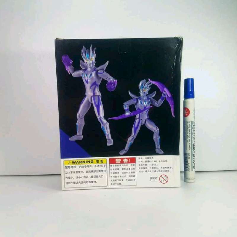 Jual mainan action figure shf ultraman zero beyond ver. white ...