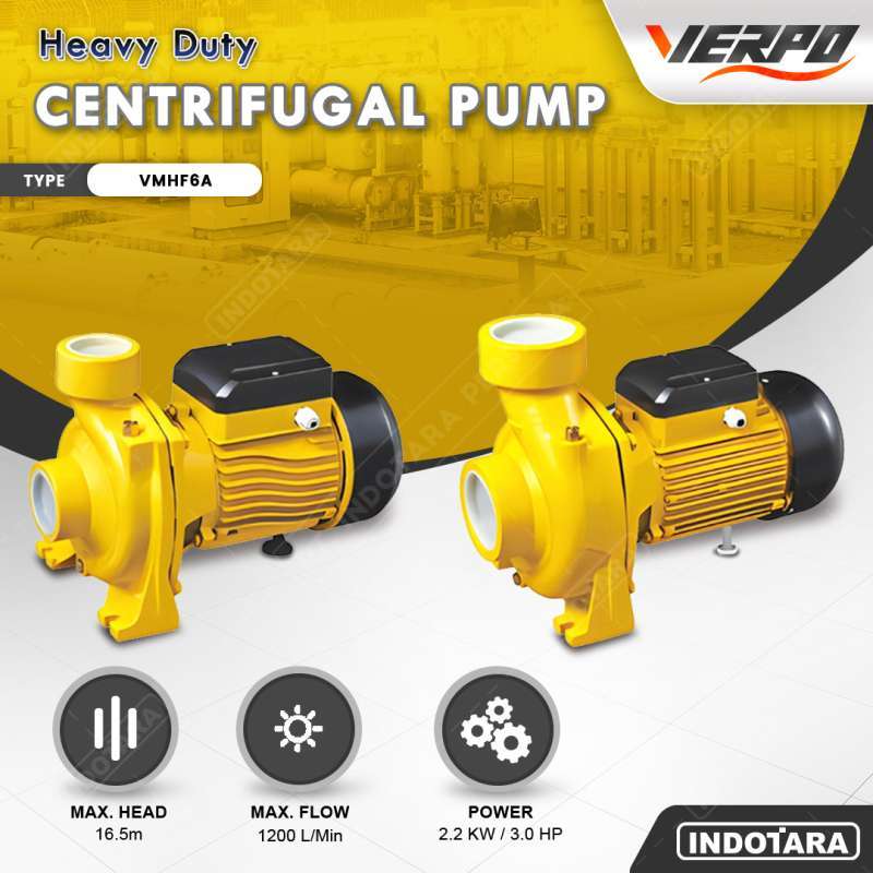 Jual Pompa Sentrifugal Verpo Pump Equipment Heavy Duty Centrifugal Pump ...