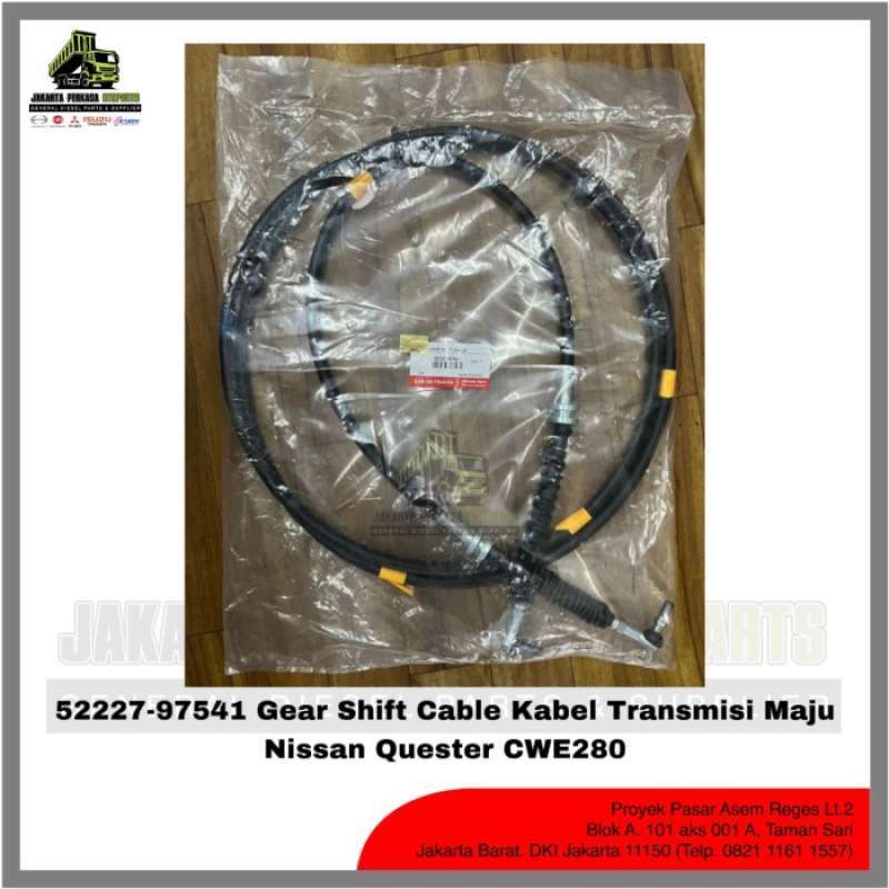 Promo 52227-97541 GEAR SHIFT KABEL TRANSMISI MAJU NISSAN QUESTER CWE280 ...