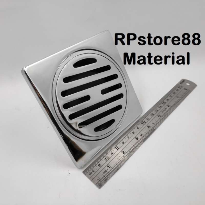 Promo FLOOR DRAIN BRACHIO- SARINGAN KAMAR MANDI GOT - PEMBUANGAN AIR-DRAINER Diskon 50% di ...