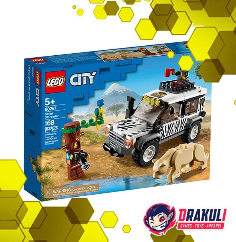 Jual Toys LEGO City Safari Off-Roader 60267 di Seller Drakuli Hobbies ...