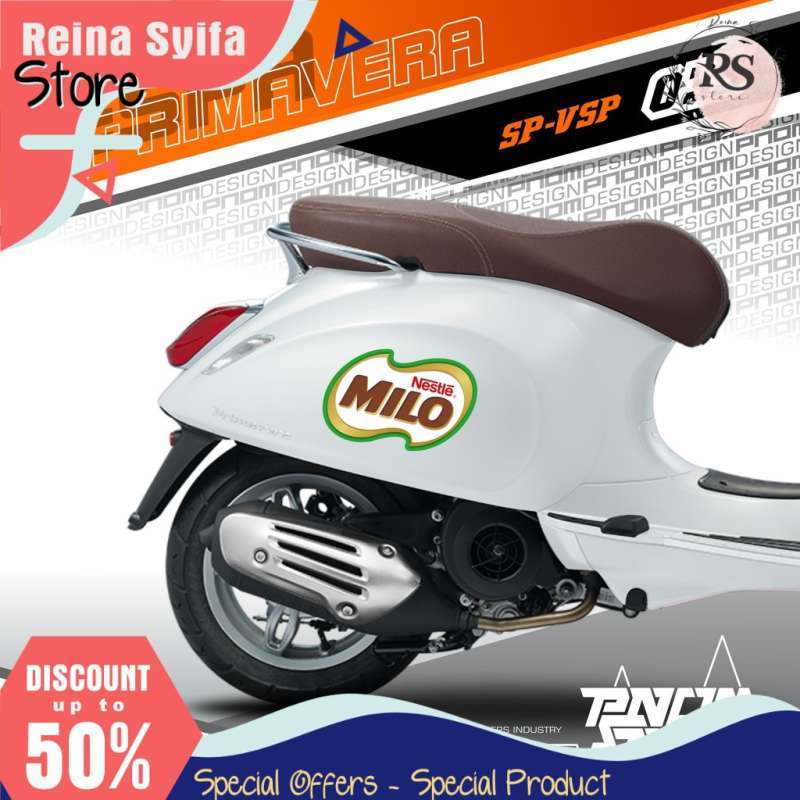Promo Cutting Stiker Striping Scoopy / Vespa Milo SP VSP P035 Diskon 5% ...