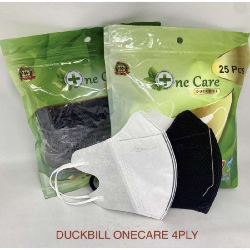 Jual Duckbill Onecare 4ply Masker Dewasa Embos One Care Earloop Premium ...