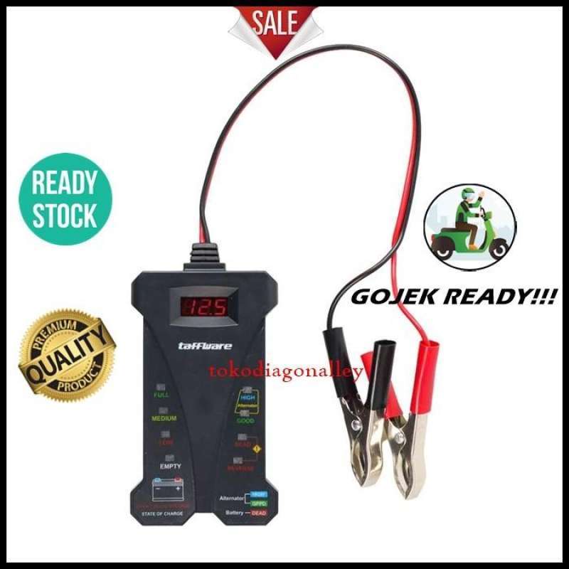 Jual Tester Aki Digital Alat Cek Aki Mobil Motor Digital Accu Tester di ...