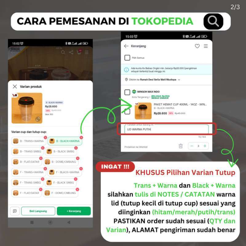 Promo [ 500 pcs ] CUP INJECTION 400ML - GELAS PLASTIK BOBA 14OZ ...