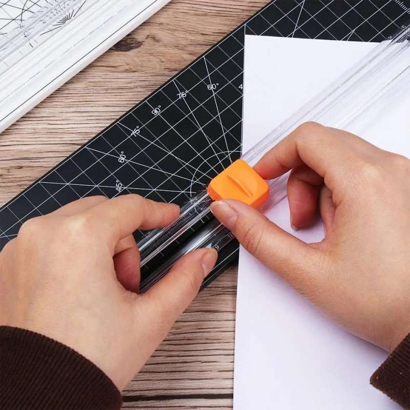 Promo Yoai Paper Trimmer Cutter Portable Alat Pemotong Kertas A4 Y 33