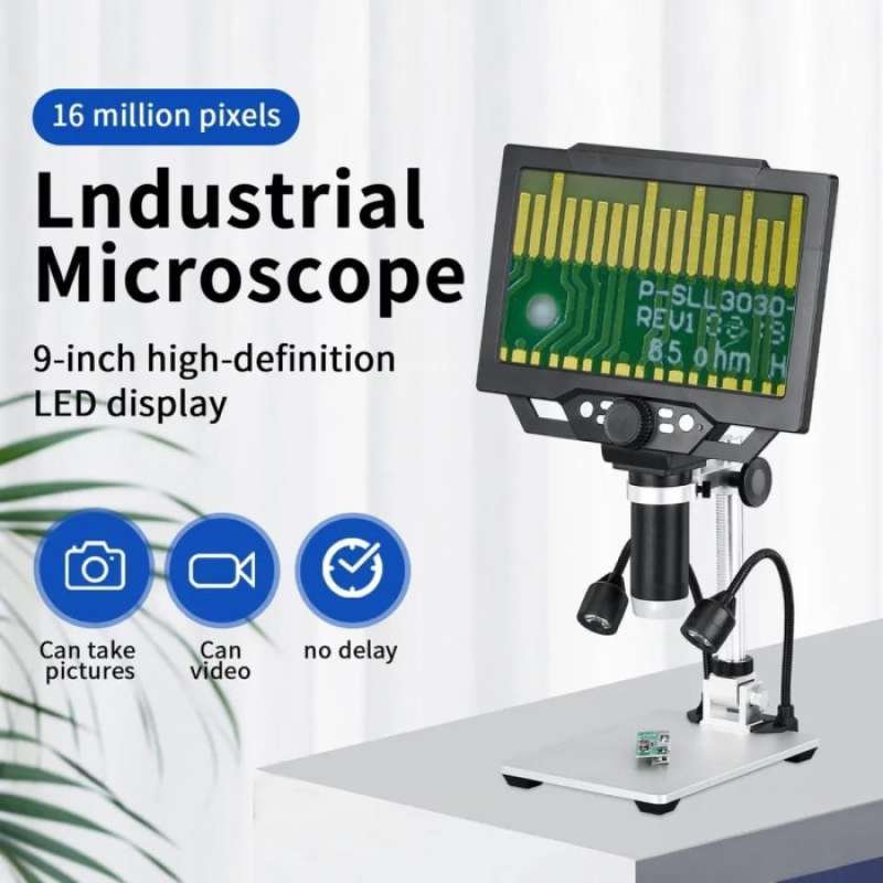 Promo Mikroskop Digital 1600x Microscope Industri Inspeksi Servis Hp ...