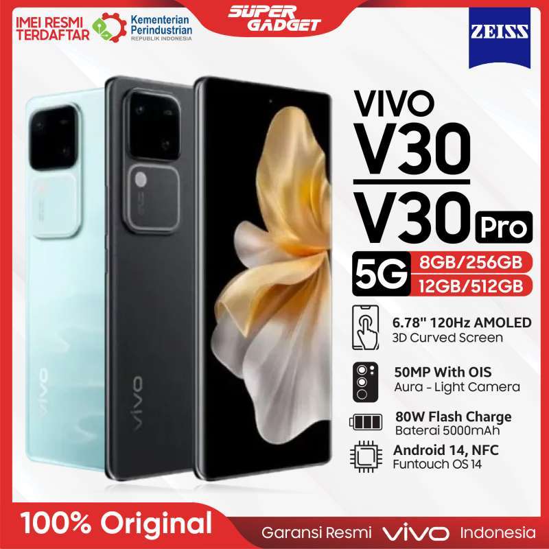 Promo VIVO V30 Pro 5G 8/256 12/512 RAM 8GB 12GB ROM 256GB 512GB 8 256 512GB Diskon 9% di Seller ...