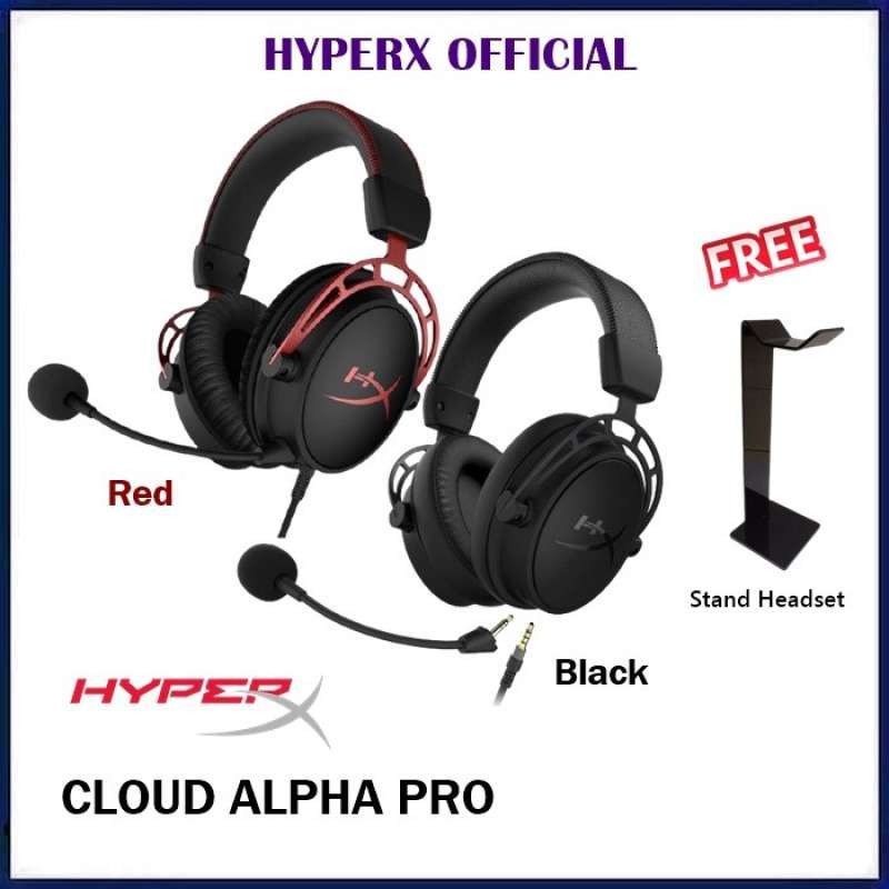 Promo Kingston HyperX Cloud Alpha Pro Gaming Headset With Aluminum Frame Diskon 9% di Seller ...