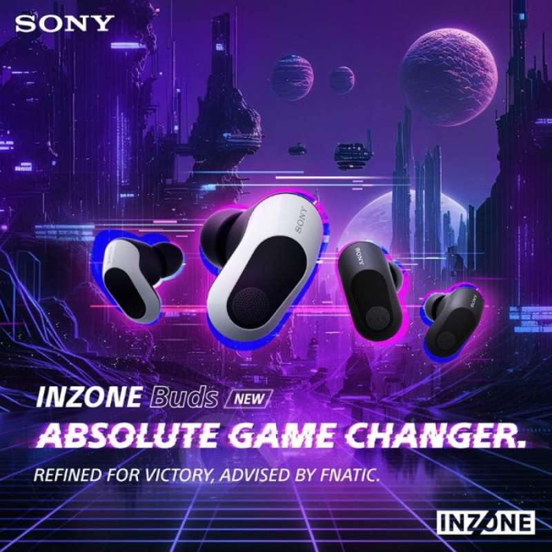 Promo SONY INZONE Buds Black Truly Wireless Noise Cancelling Gaming ...