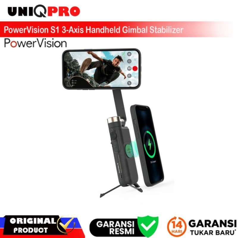 Promo POWERVISION S1 GIMBAL HP HANDHELD GIMBAL STABILLIZER EXPLORE KIT - Biru Diskon 50% di ...