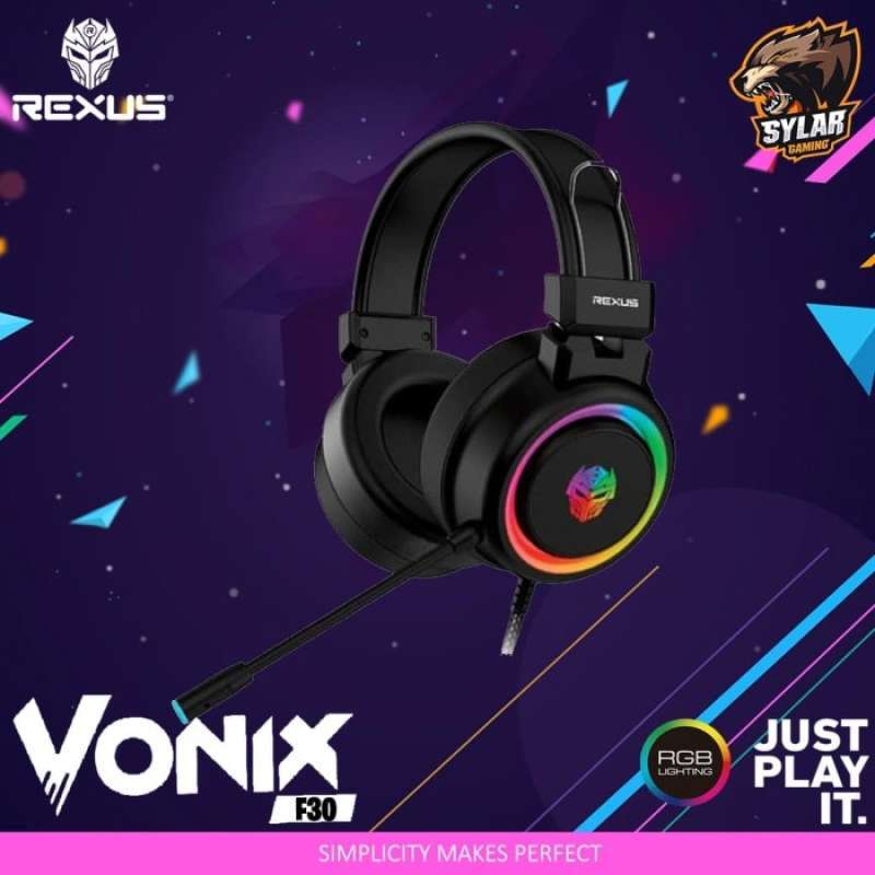 Promo Rexus Vonix F30 RGB Dual Connector Diskon 9% di Seller SAFKA ...