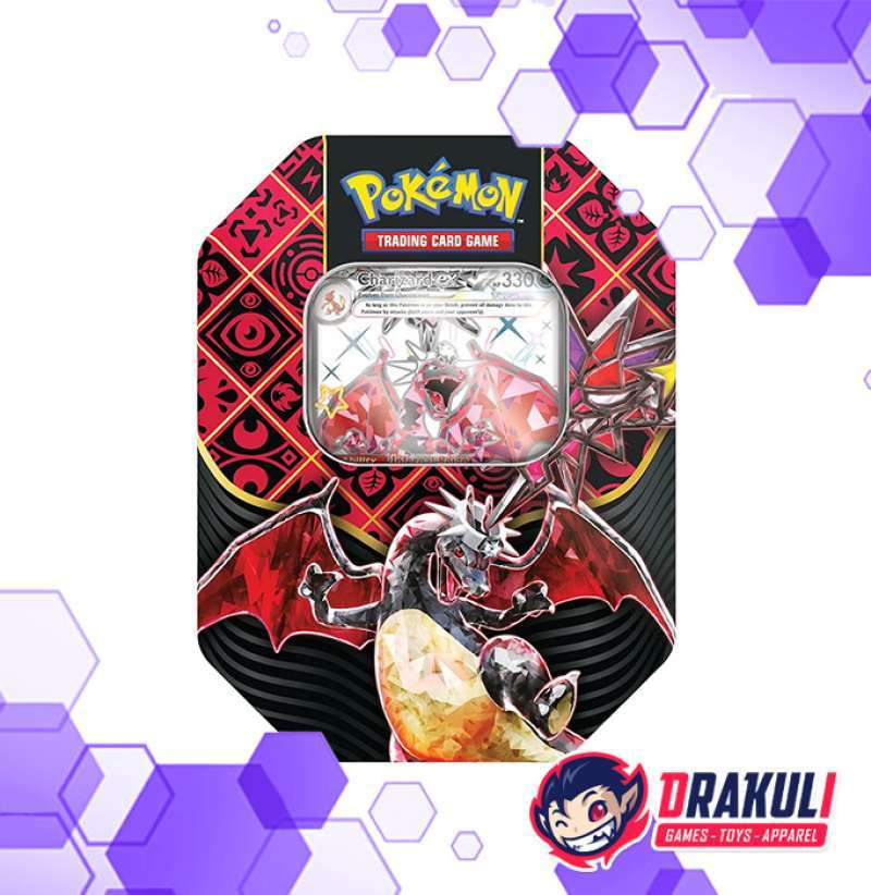 Jual Tcg Pokemon Sv4.5 Paldean Fates Tin - Charizard Ex Di Seller ...