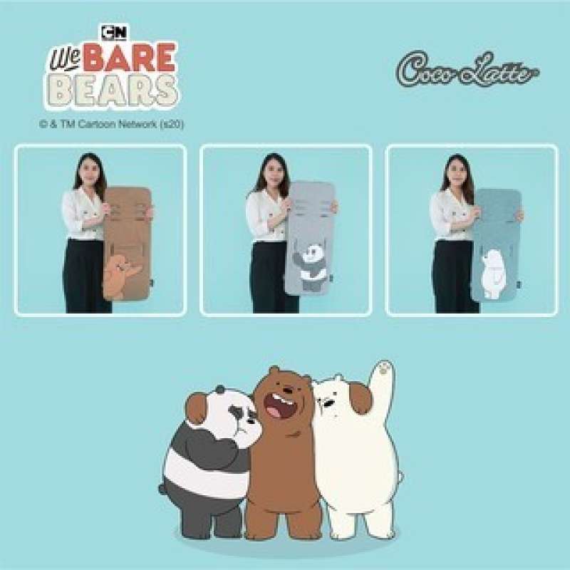 Promo Cocolatte Comfort Pad X We Bare Bears Cl 78051 Trio - Ice Bear ...