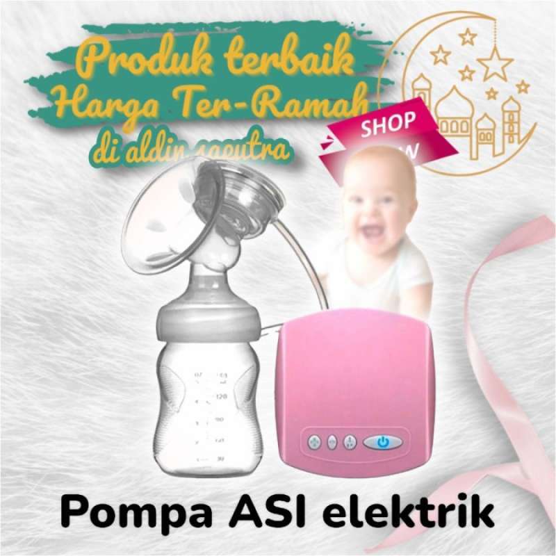 Promo Pompa ASI Elektrik Otomatis Milk Breast Pump Diskon 27% di Seller ...