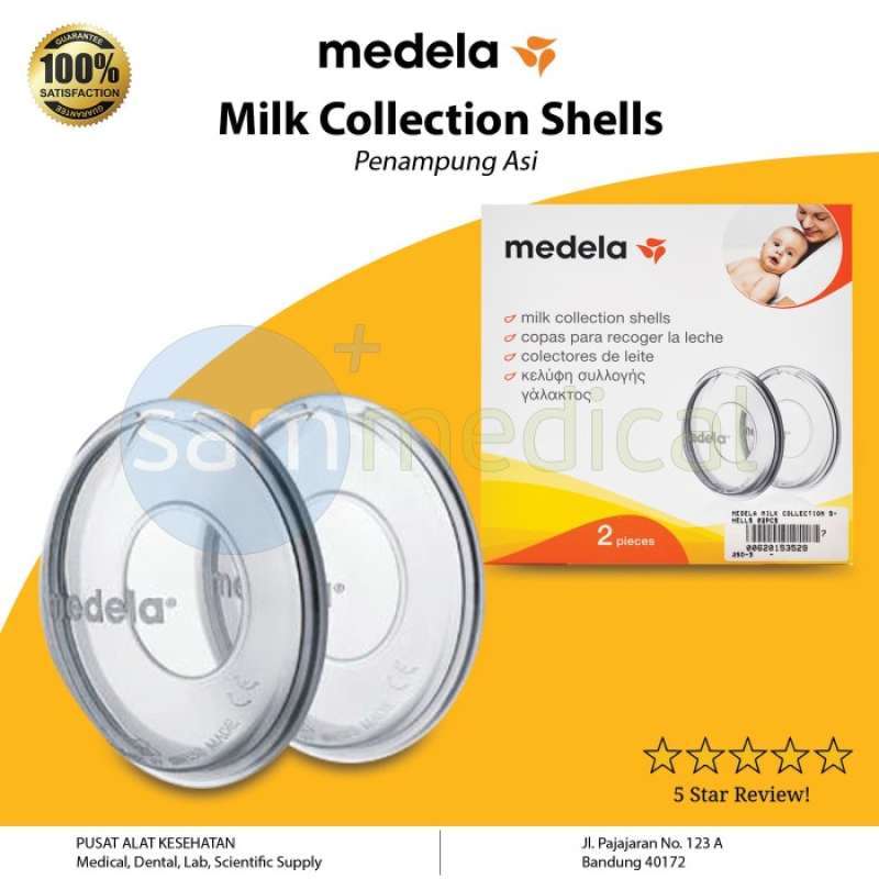 Promo Medela Milk Collection Shells / Penampung Asi / Breastpad Diskon ...