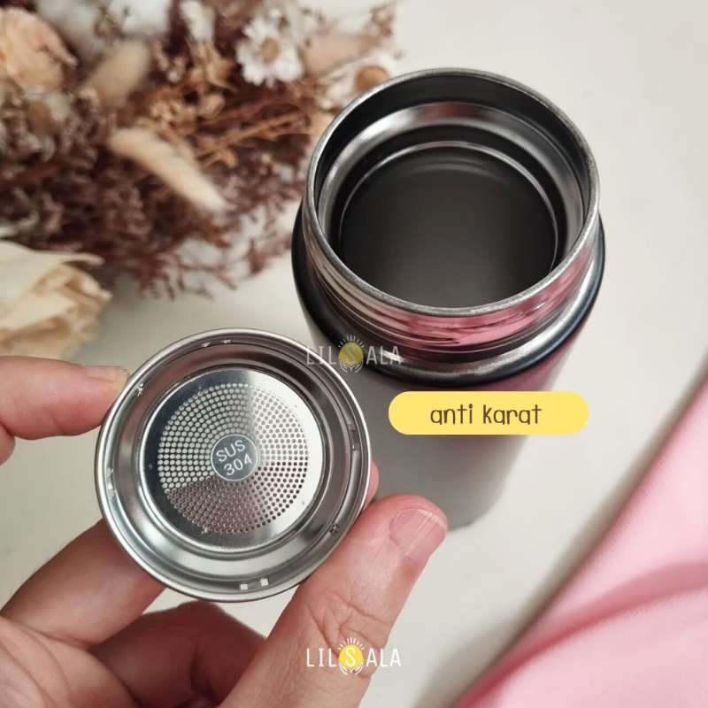 Promo Tumbler Thermos Botol Minum Indikator Suhu LED Stainless SUS 304 ...