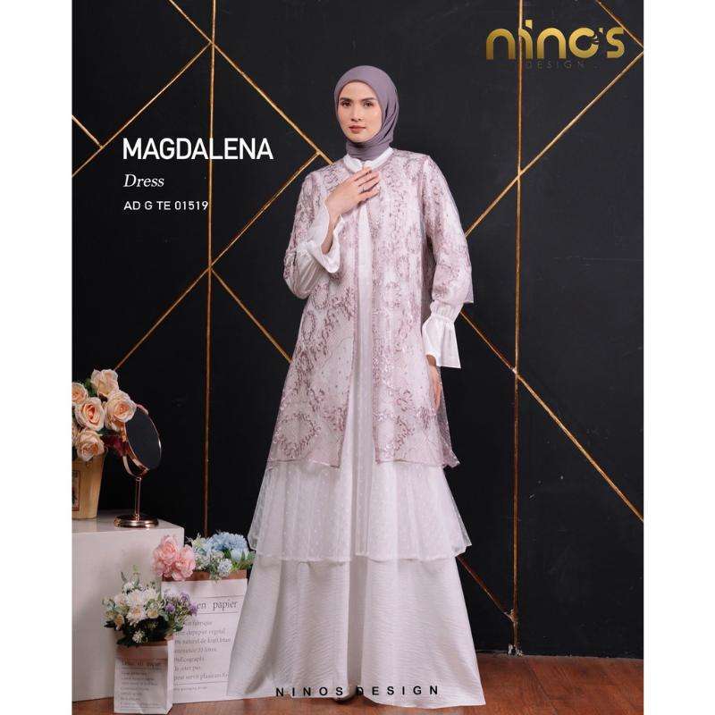 Jual Magdalena Dress By Ninos Desgin - Baby Purple Di Seller Nino's ...