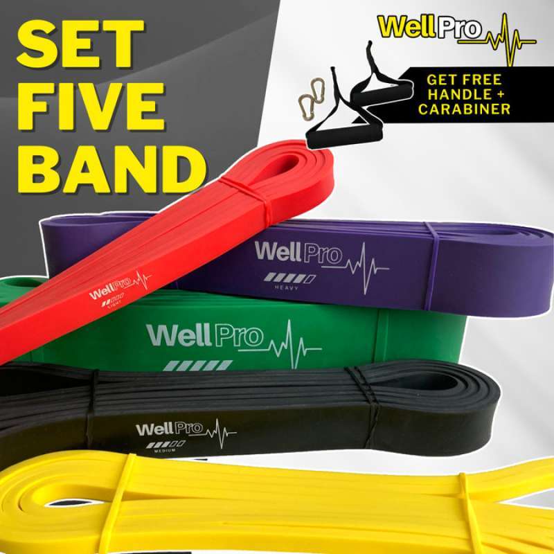 Jual Resistance Band Loop Set / Long Resistance Band di Seller Narve ...