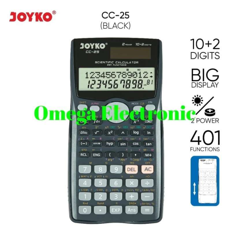 Jual JOYKO CC-25 - Kalkulator Sekolah / Scientific Calculator CC25 ...
