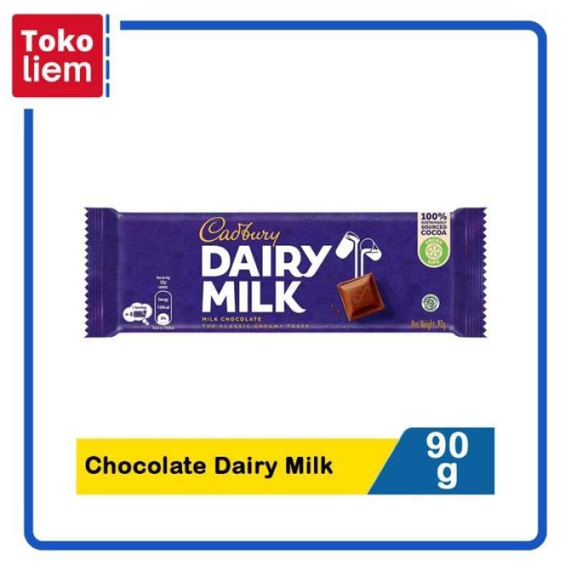 Jual Cadbury Chocolate Dairy Milk 90g Di Seller Toko Liem - Tembalang, Kota Semarang | Blibli
